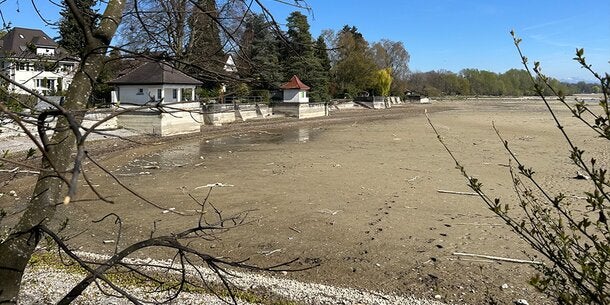 Gnadenlose Trockenheit: Pegel am Bodensee vor historischem Tiefststand :: wetter.at